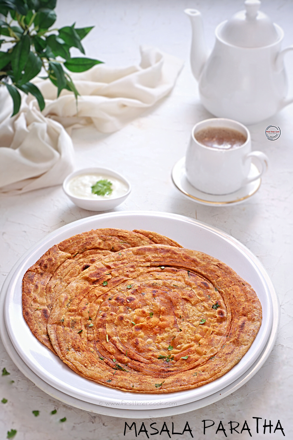 Masala Paratha - First Timer Cook - Masala Paratha