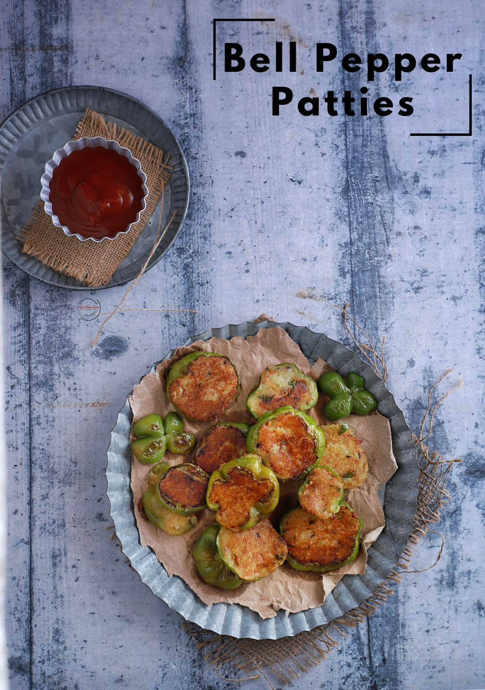 Bell Pepper Patties | Capsicum Ring Patties First Timer Cook