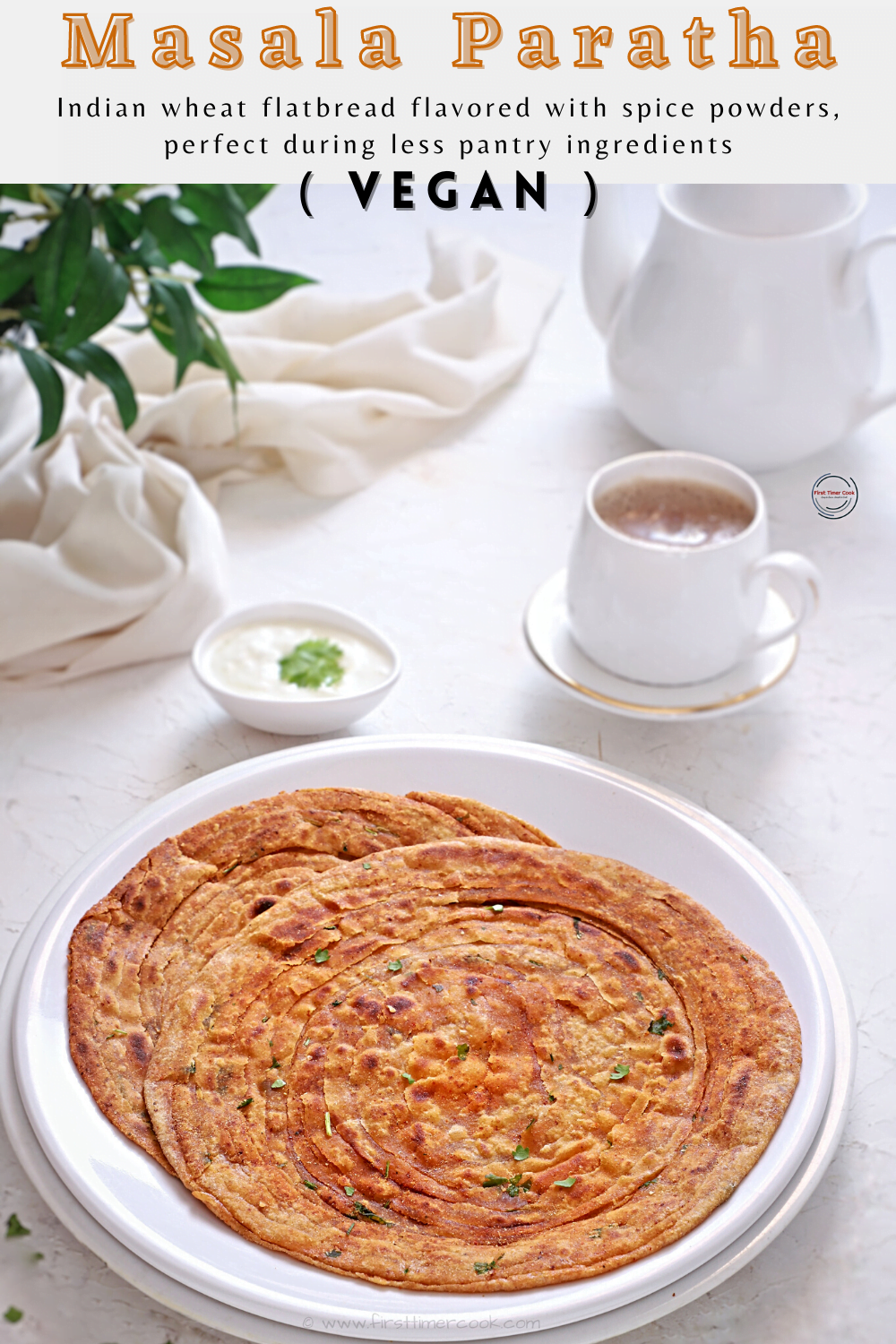 Masala Paratha - First Timer Cook - Masala Paratha