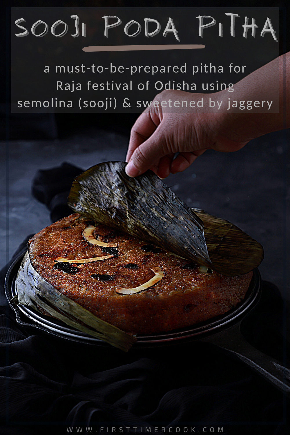 Sooji Poda Pitha - Raja Special by First Timer Cook