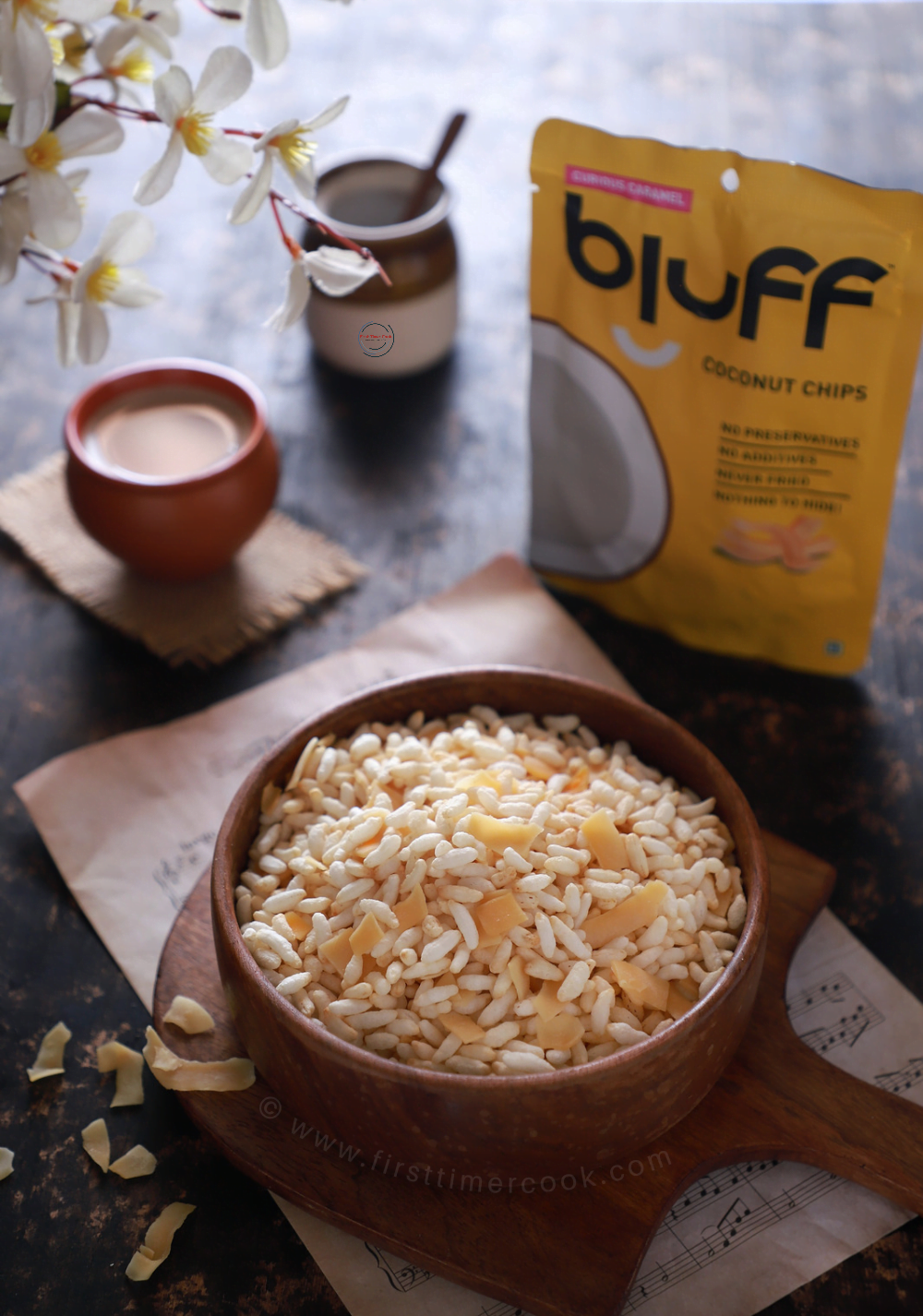 Coconut Lassi using Tender Coconut Pulp - First Timer Cook