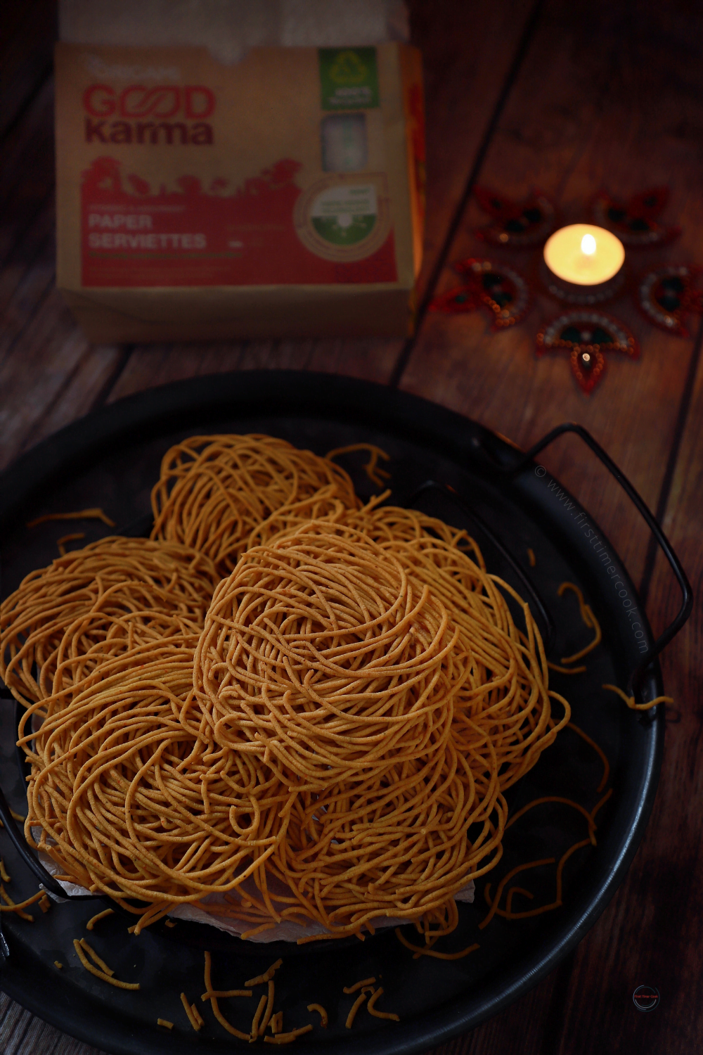 Pepper Sev (Milagu Sev) - First Timer Cook