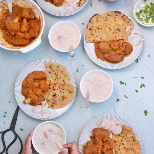 Mango Salsa Canape Chaat - First Timer Cook Snack