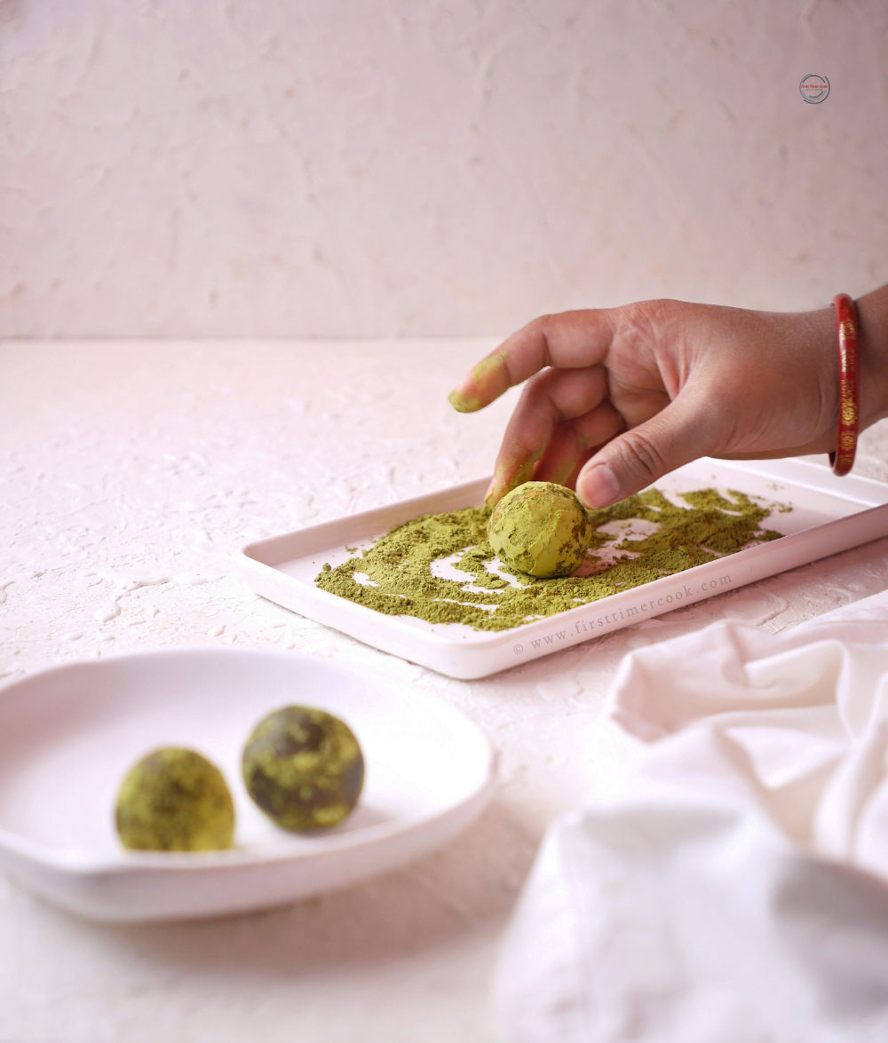 Matcha Energy Balls - First Timer Cook