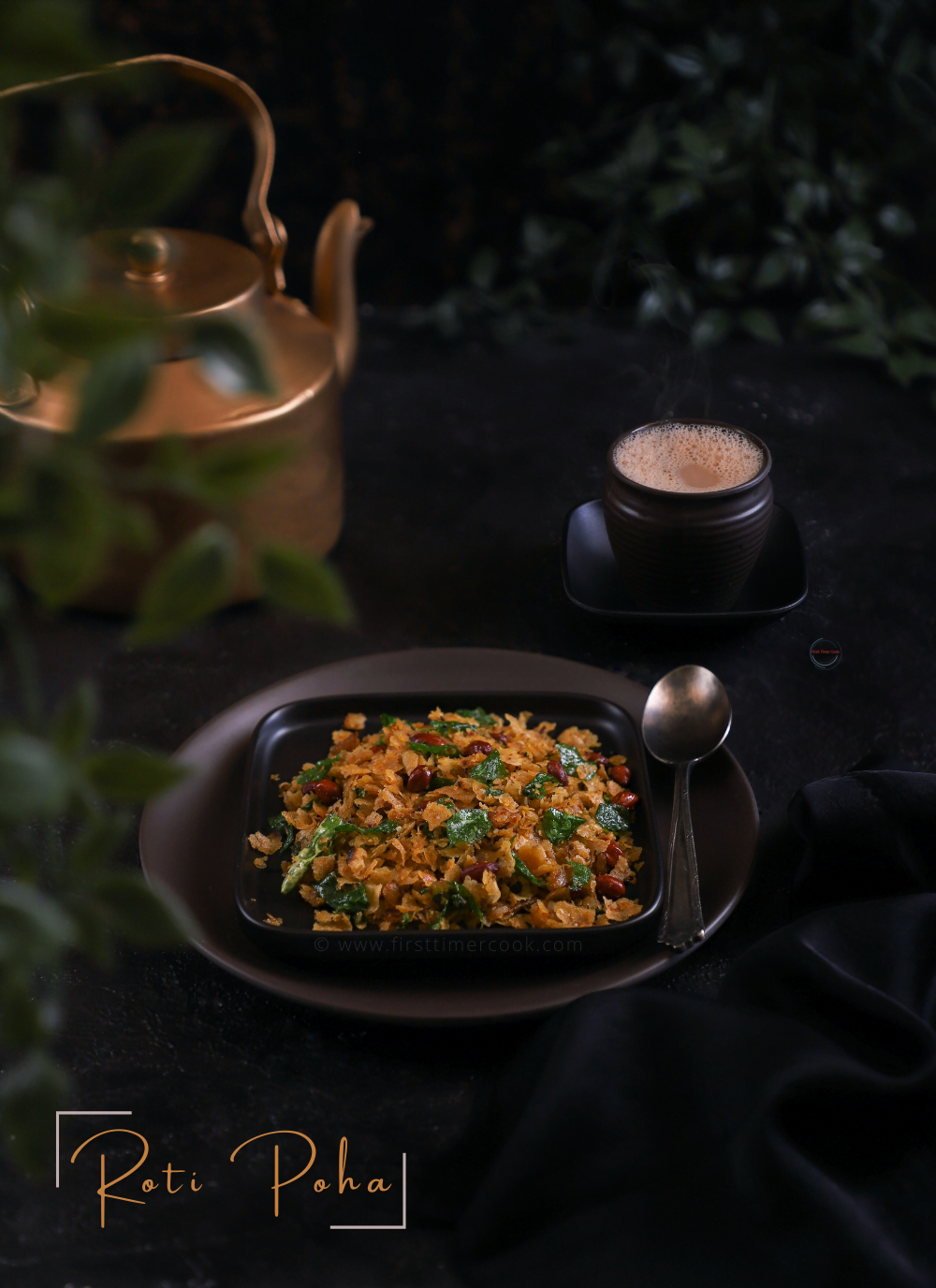 Roti Poha - First Timer Cook