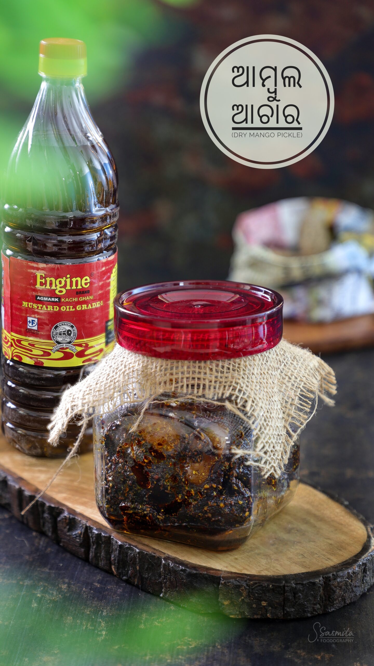 Dry Mango Pickle (Ambula Achara) - First Timer Cook